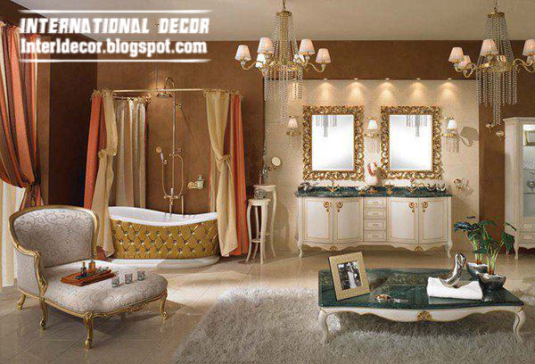 Top 10 royal bathroom designs with luxurious accessories and furniture