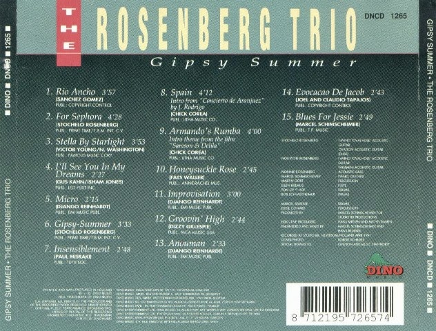 Luz Cámara Música - Sólo para Melómanos: The Rosenberg Trio - Gypsy ...
