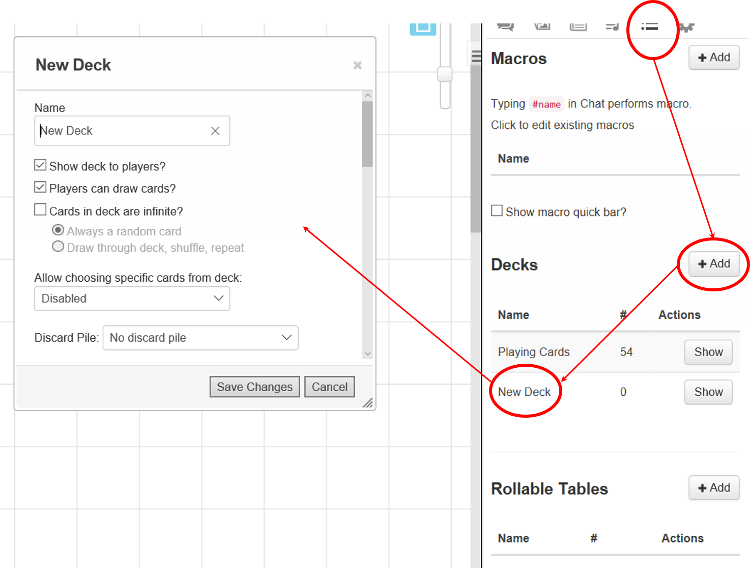 Conan 2d20 on Roll20. Using Decks for Doom, Fortune and Momentum ...