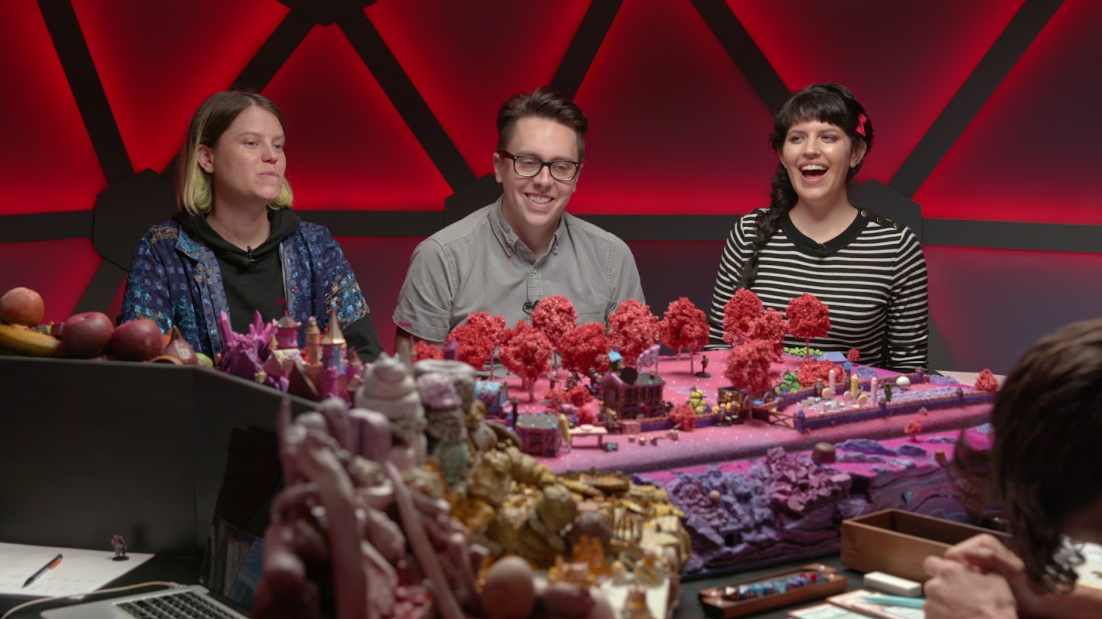 Ally Beardsley, Brian Murphy and Emily Axford