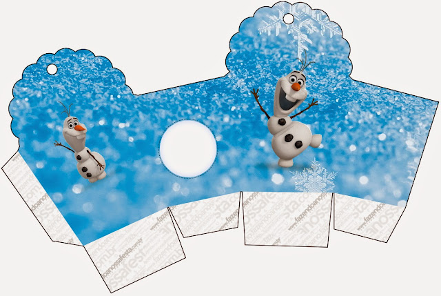 Olaf: Free Printable Boxes. - Oh My Fiesta! in english