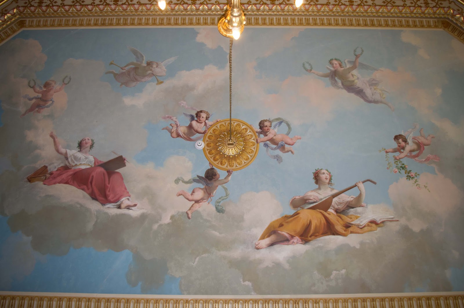 Travels and Birds: Harlaxton Manor - Interior