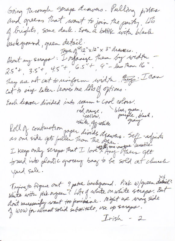 Traveling Quilter: Making the Wavy Nine-Patch Blocks