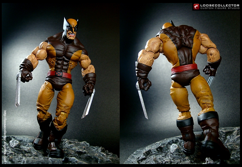 Loosecollector Custom Figures Archive: Wolverine (80's Brown ...