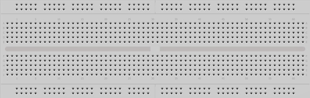 Escuela secundaria técnica No. 7, segundo grado: Plantilla protoboard