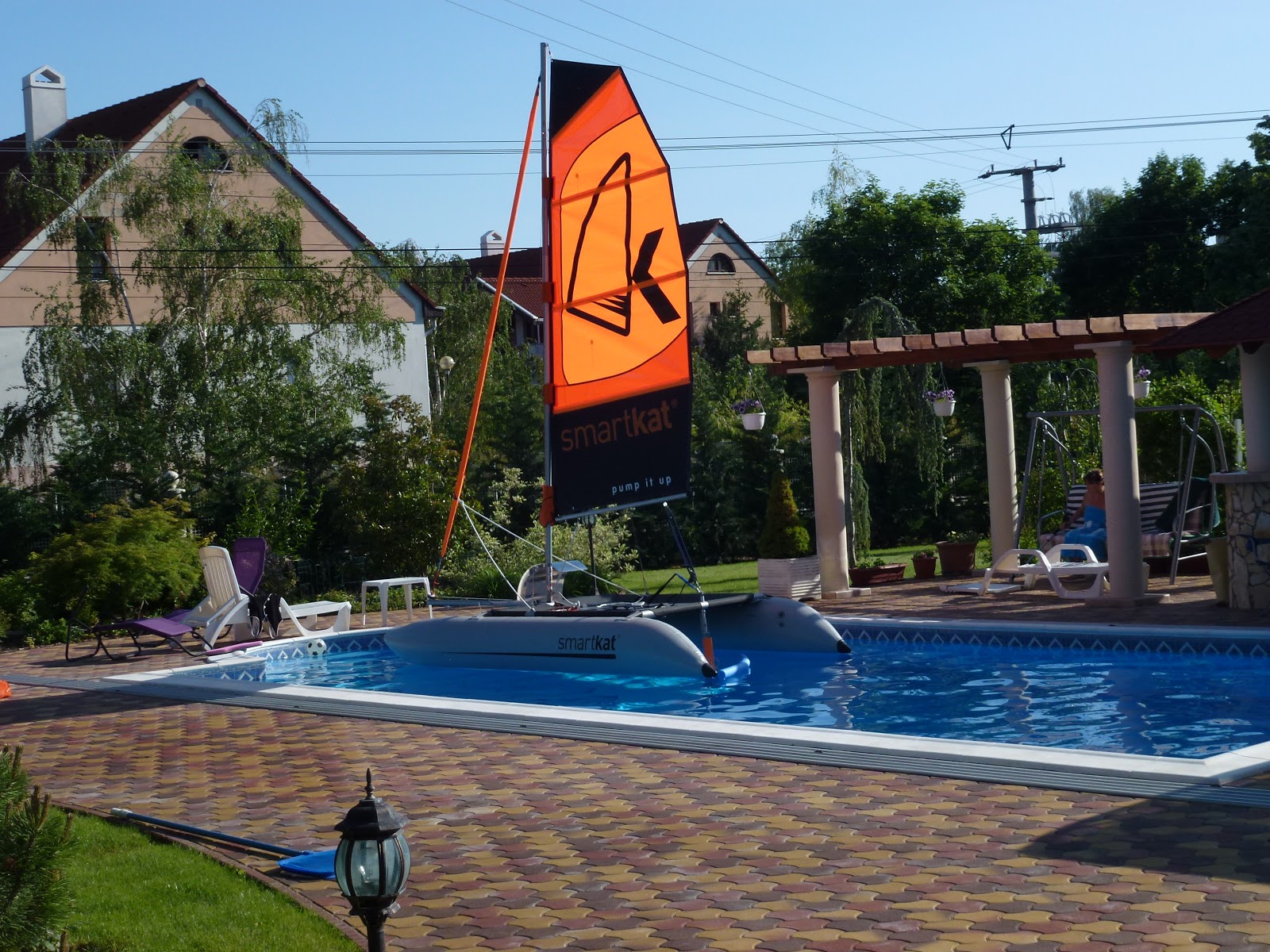 Expat with Attitude: SmartKat Inflatable Catamaran