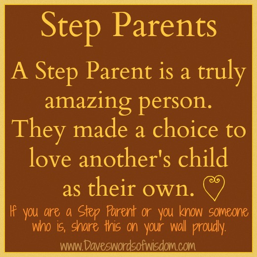 Daveswordsofwisdom.com: Step Parents