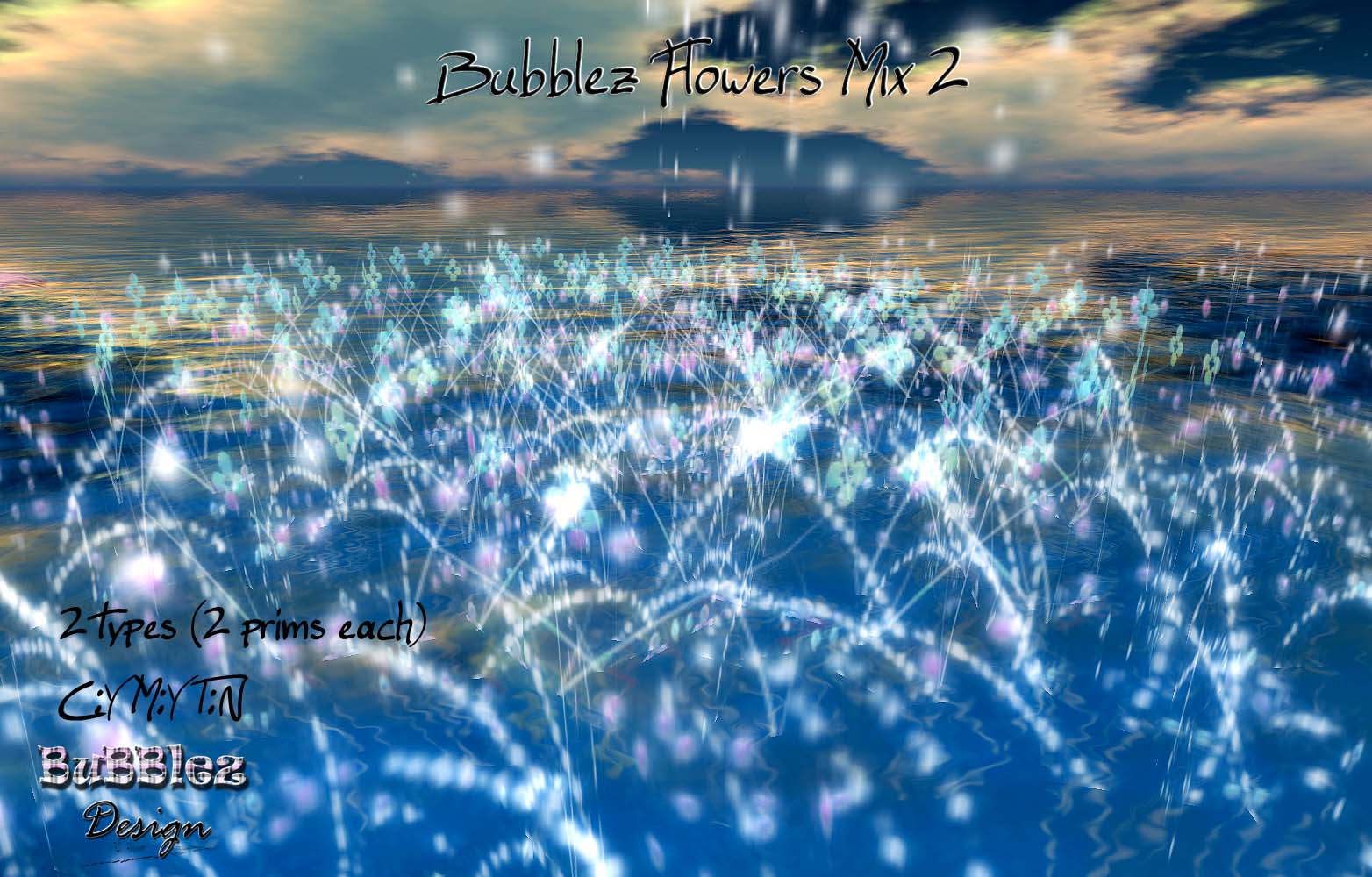 Bubblez Style: Bubblez Flowers Pack Mix (free group gift)