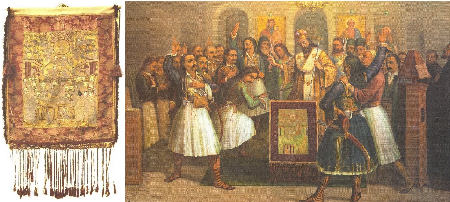 Λυκουρίνος Κυριάκος, Καβάλα: Το Σμυρναίικο Λάβαρο της Επανάστασης του 1821