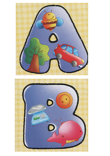 Educando con amor: Láminas del abecedario