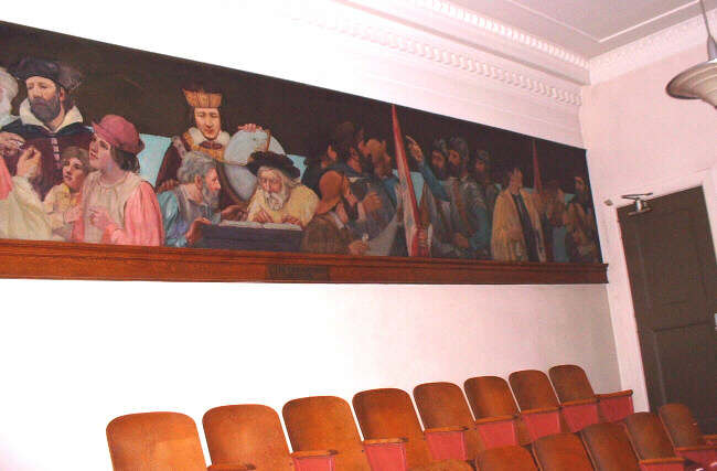 History of Jarvis Collegiate: George Reid Murals in the Auditorium of ...