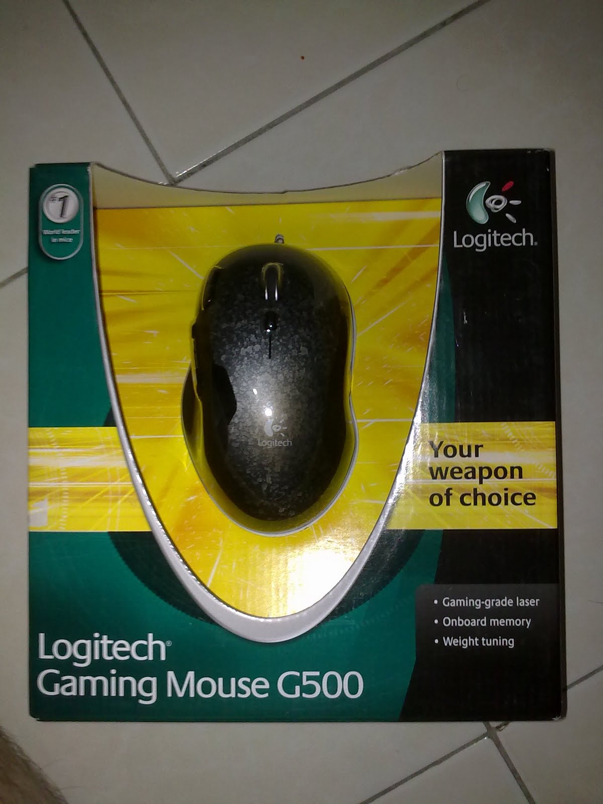 VC's Junk: Logitech Gaming Mouse G500