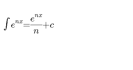 Calculus : Integration of Exponential Functions