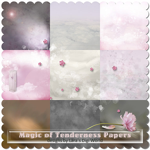 Lara´s Digi World - Digital Scrapbooking Designs: Magic of Tenderness ...