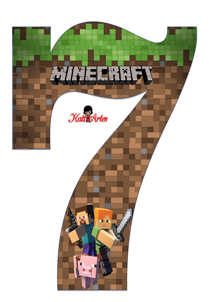 Abecedario de Minecraft. Minecraft Alphabet. - Oh my Alfabetos!