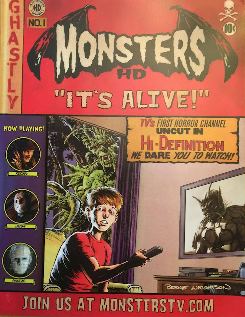 The Horrors of Halloween: EC COMICS Style Artwork of HORROR MOVIES Part 2