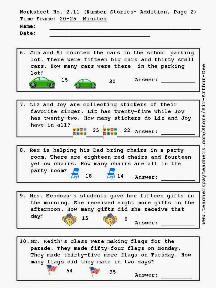 Sir Arthur Dee's Online Teaching Resources: Addition and Subtraction ...