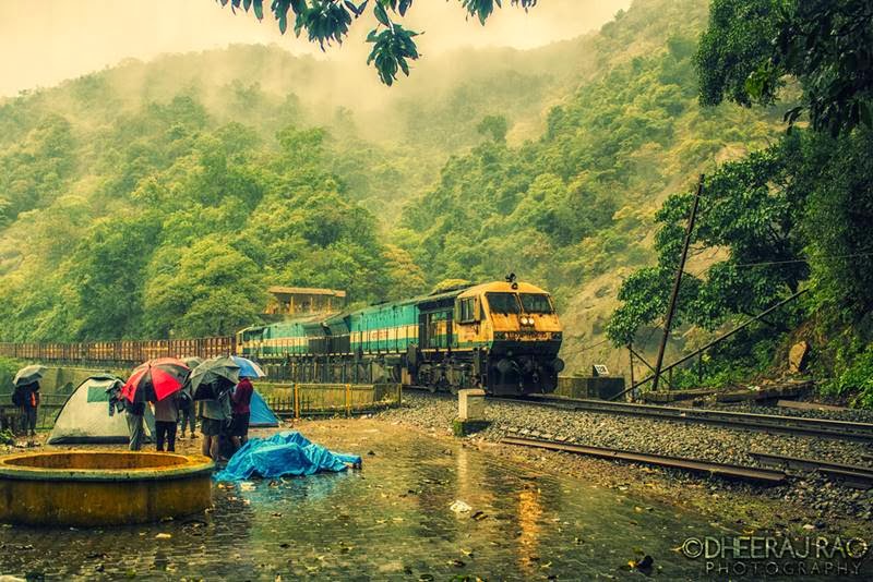 Dudhsagar Falls – Railway Track