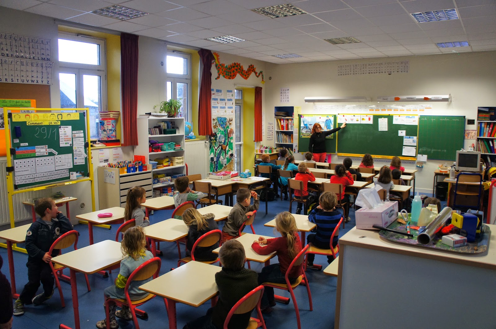 École Primaire Publique de Penvénan: Les classes