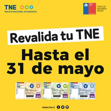 Corporacion Municipal de Isla de Maipo: Revalida tu TNE