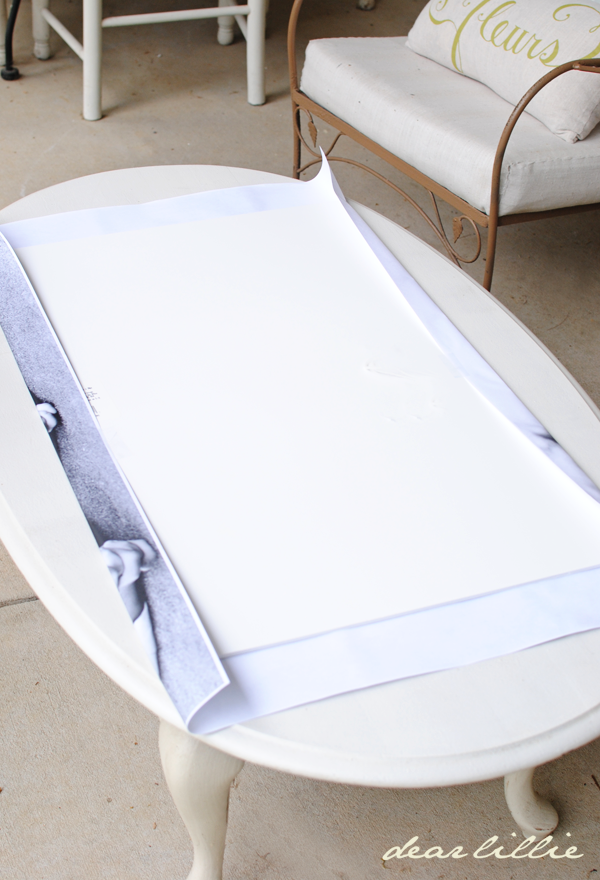 Dear Lillie: Oversized Poster Tutorial (Easiest Tutorial Ever!)