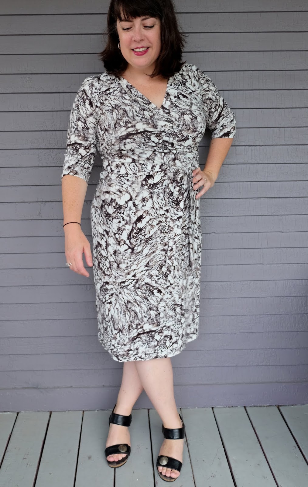 Cookin' & Craftin': Marbled Appleton Dress