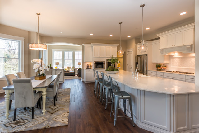 Northbrook IL Custom Home by David Weekley Offers Open Concept ...