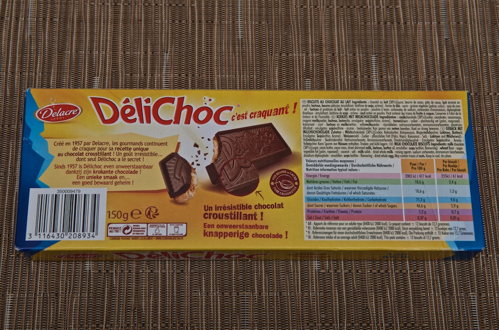 Délichoc Lait (150g) par Delacre