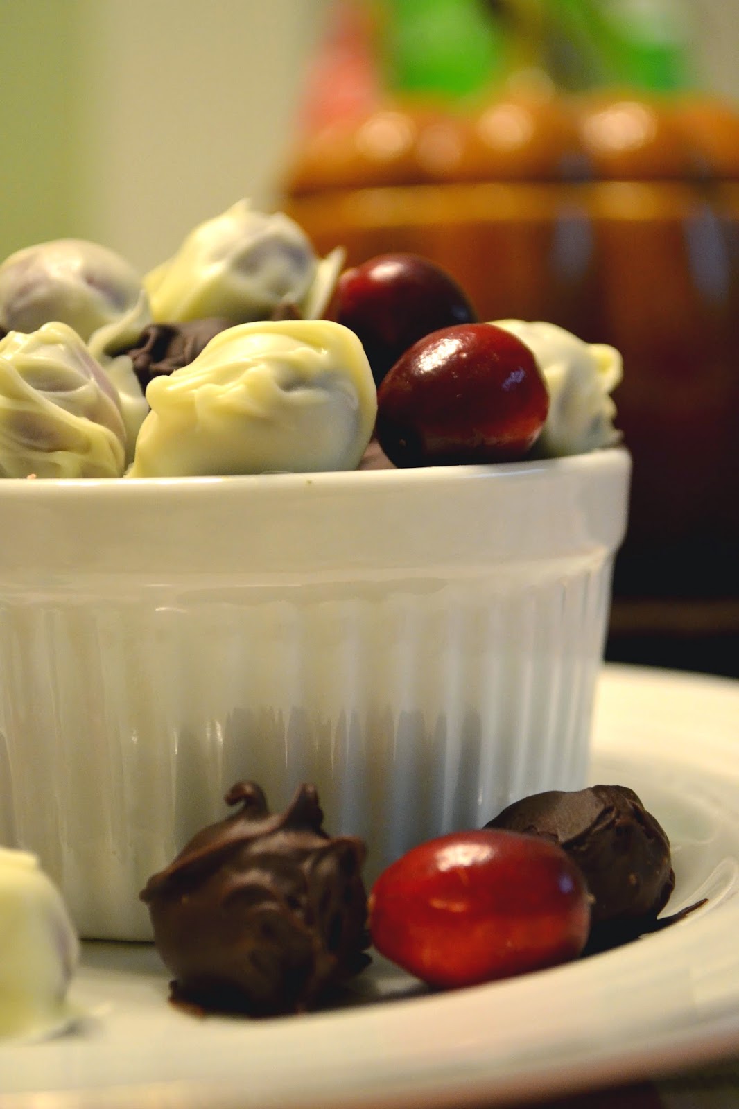 Simple Savory & Satisfying: White Chocolate Covered Cranberries