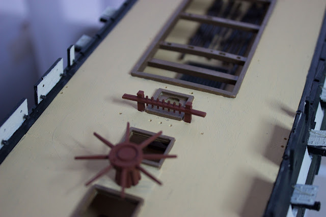 Sailing Ship Models: USS Constitution - Spar Deck Details (Part II)