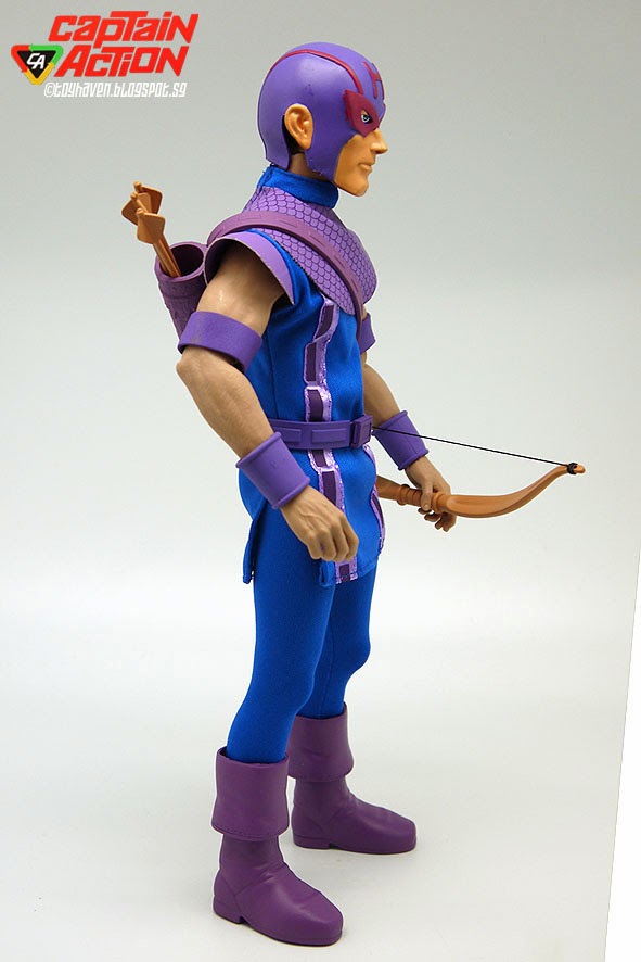 toyhaven: Review: Marvel Comics Hawkeye 1/6th scale Costume and ...