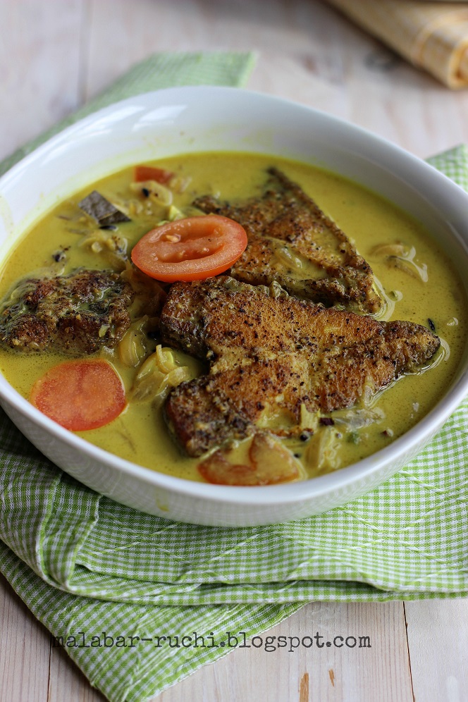 RUCHI: Fish Molly/ Kerala fish molly/ fish stew