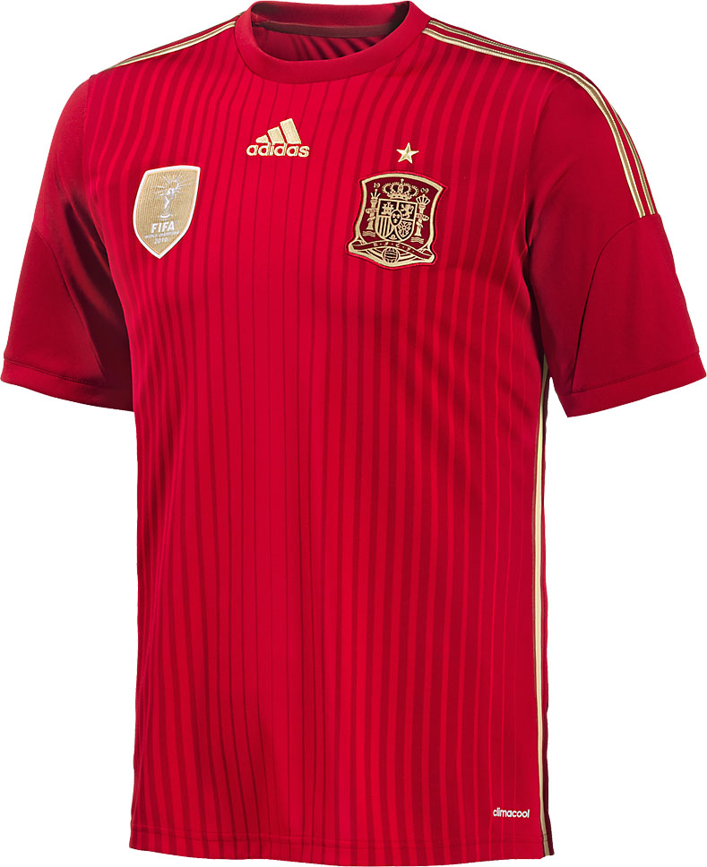 Spain 2014 World Cup Kits Released - Footy Headlines