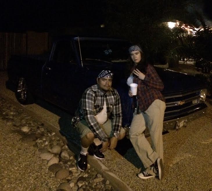 The Busy Broad: Cholo Couples Costume