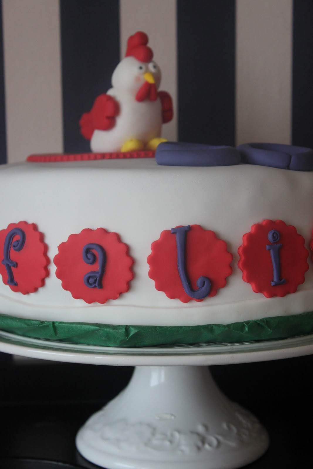 Chocolat Malaga: Tarta "Gallo" para un 50 Cumpleaños