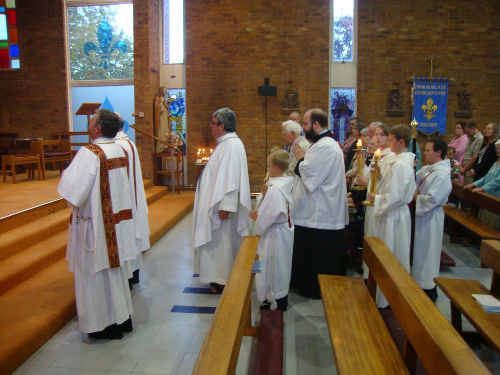 Catholic Church of the Immaculate Conception, Oadby: FAREWELL MASS