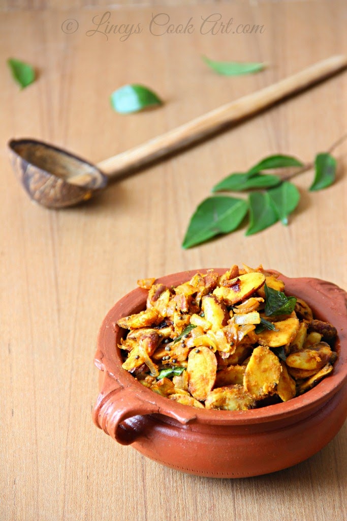 Chakkakuru Mezhukkupuratti/ Jack Fruit Seeds Stirfry ~ Lincy's Cook Art