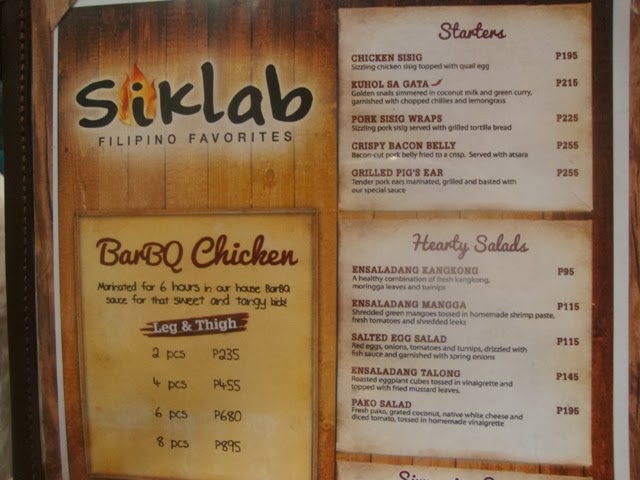 ERICJAZ FOODIES: SIKLAB
