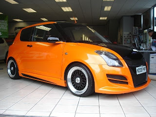 Swift R Brothers: Orange Suzuki Swift R