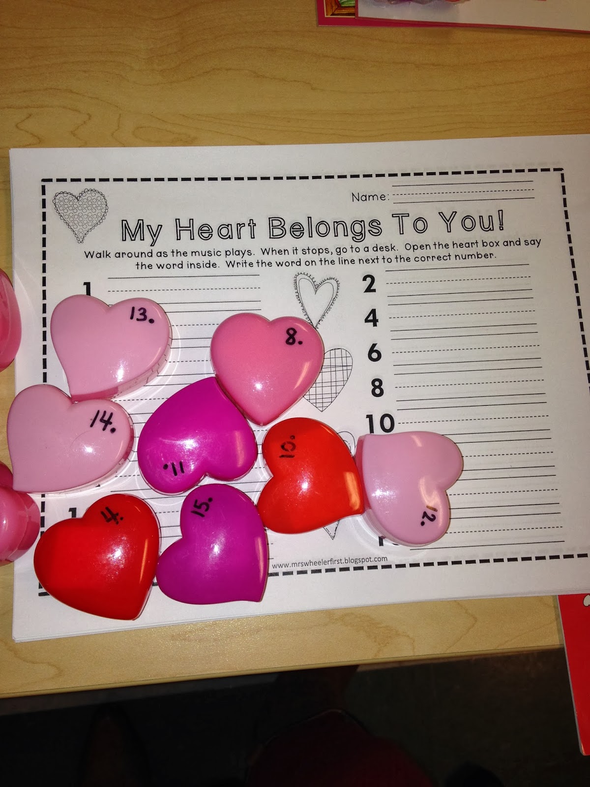Mrs. Wheeler's First Grade Tidbits: Valentine's Day Recap