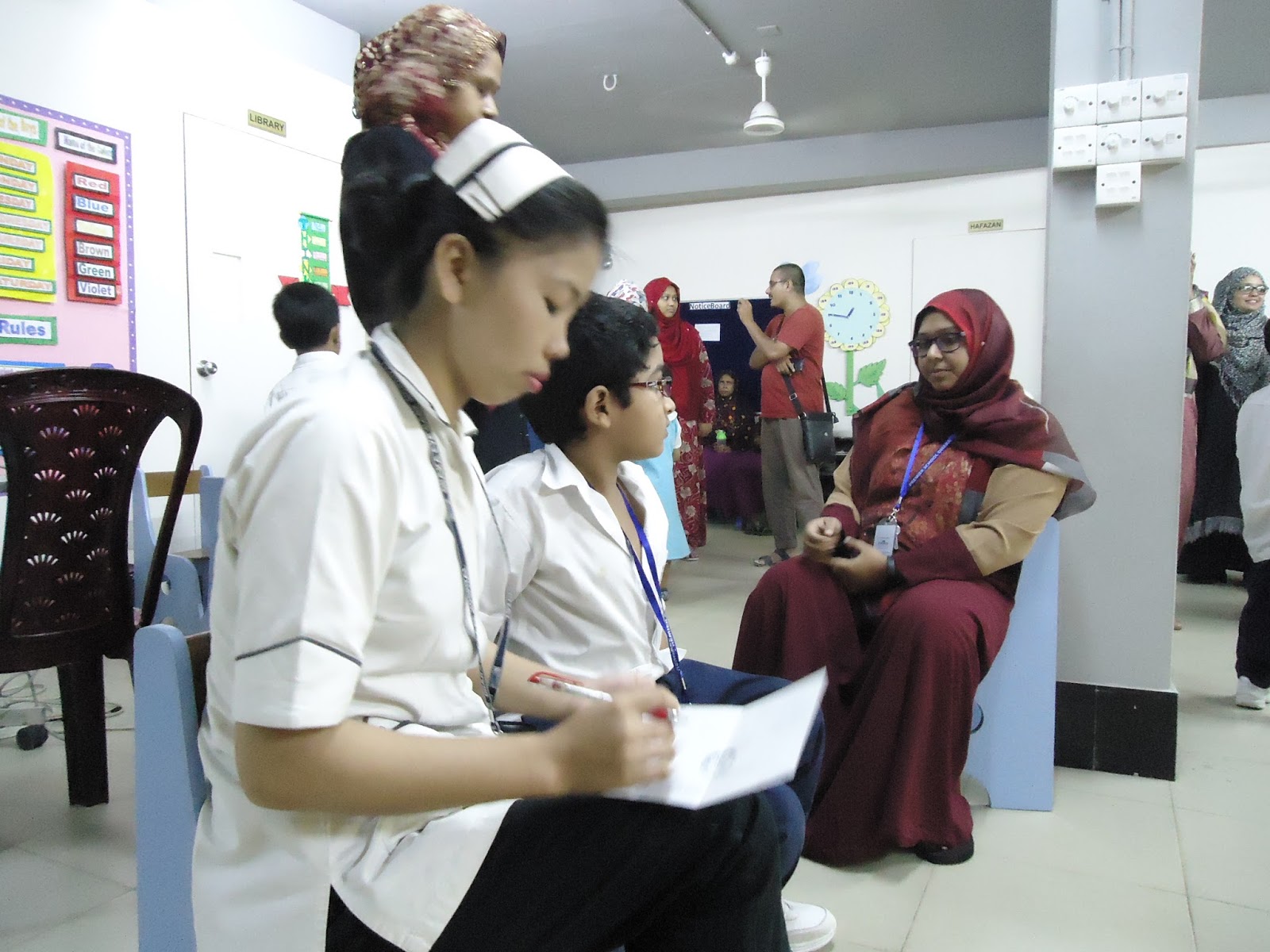 A learner's diary: Eye check up session for school children