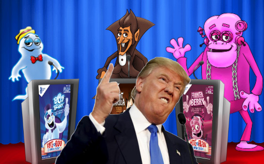 Final Presidential Debate: Monster Cereal Mascots Polling Higher Than ...
