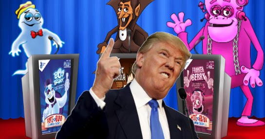 Final Presidential Debate: Monster Cereal Mascots Polling Higher Than ...