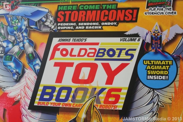 GeekMatic!: Sights & Highlights: Foldabots Toy Book 6 Launch!