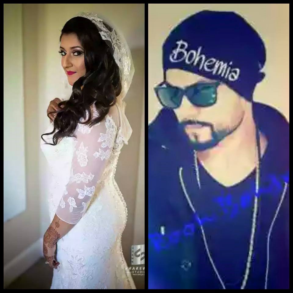 Bohemia And wife. - Bohemia Raj