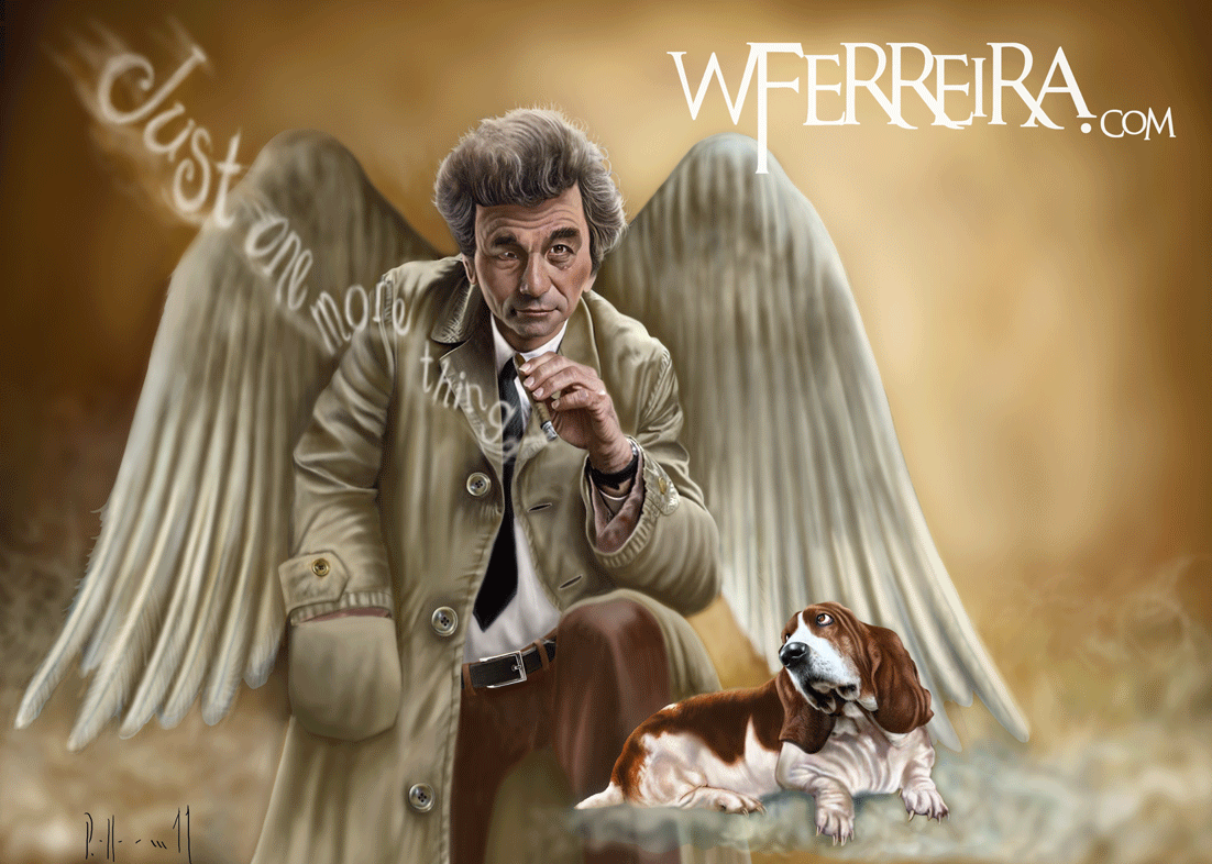 Caricatures & Illustrations: Peter Falk as Lieutenant Frank Columbo ...