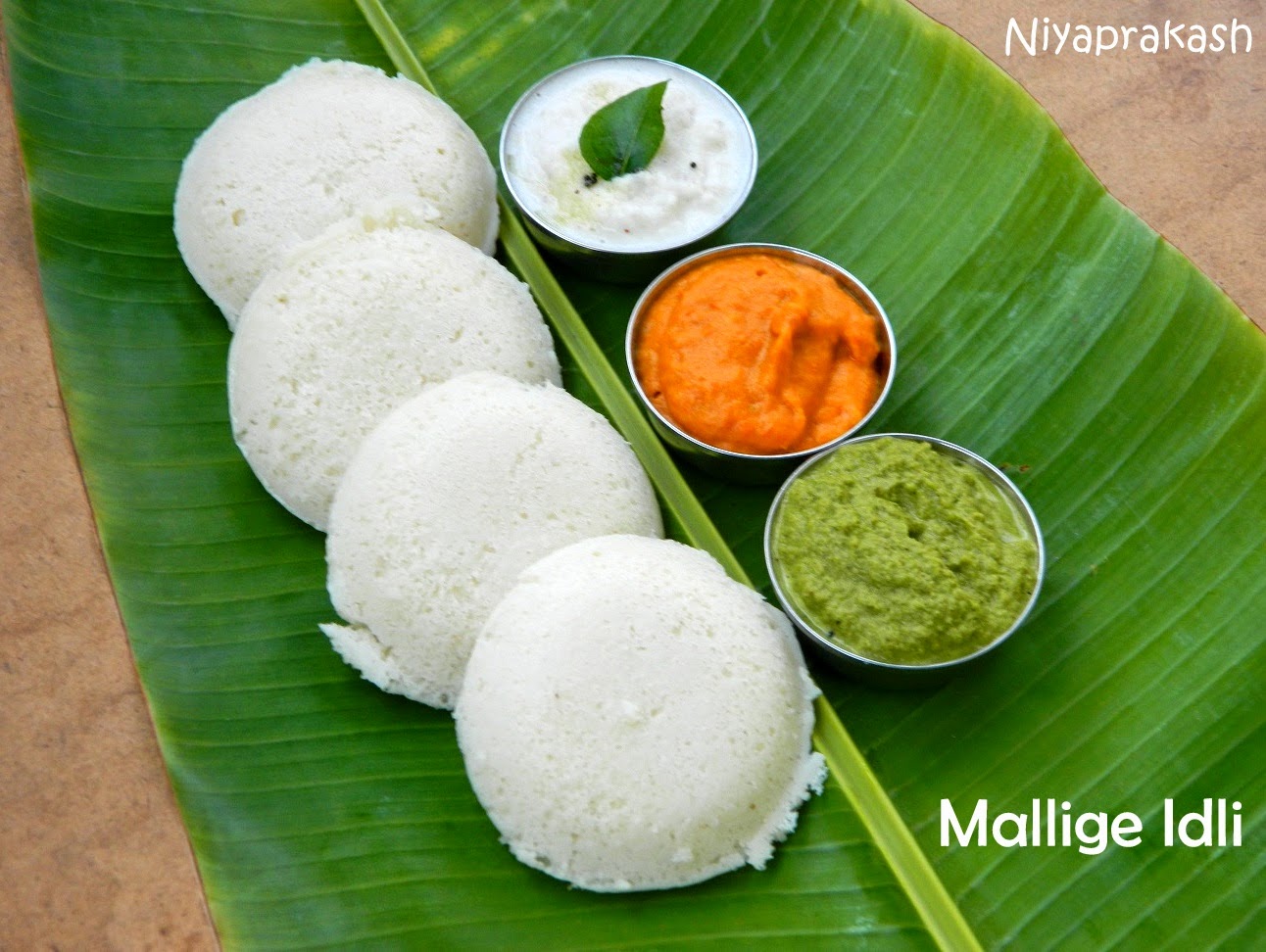 Niya's World: Mallige Idli
