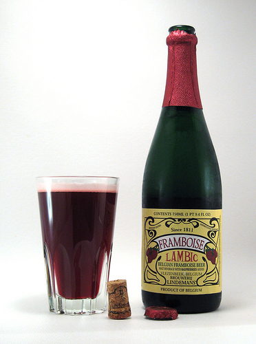 The Beer A Day Blog: Beer #66 - Lindemans Framboise Lambic