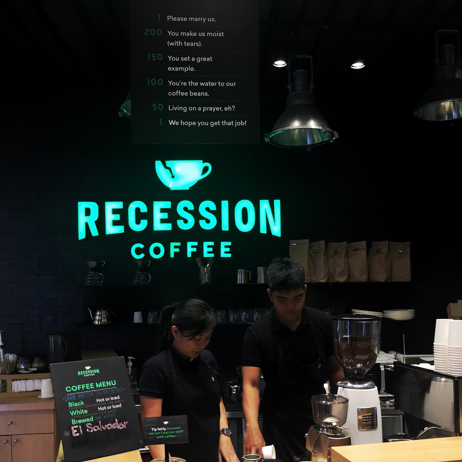 What Mary Loves: First Sip: Recession Coffee