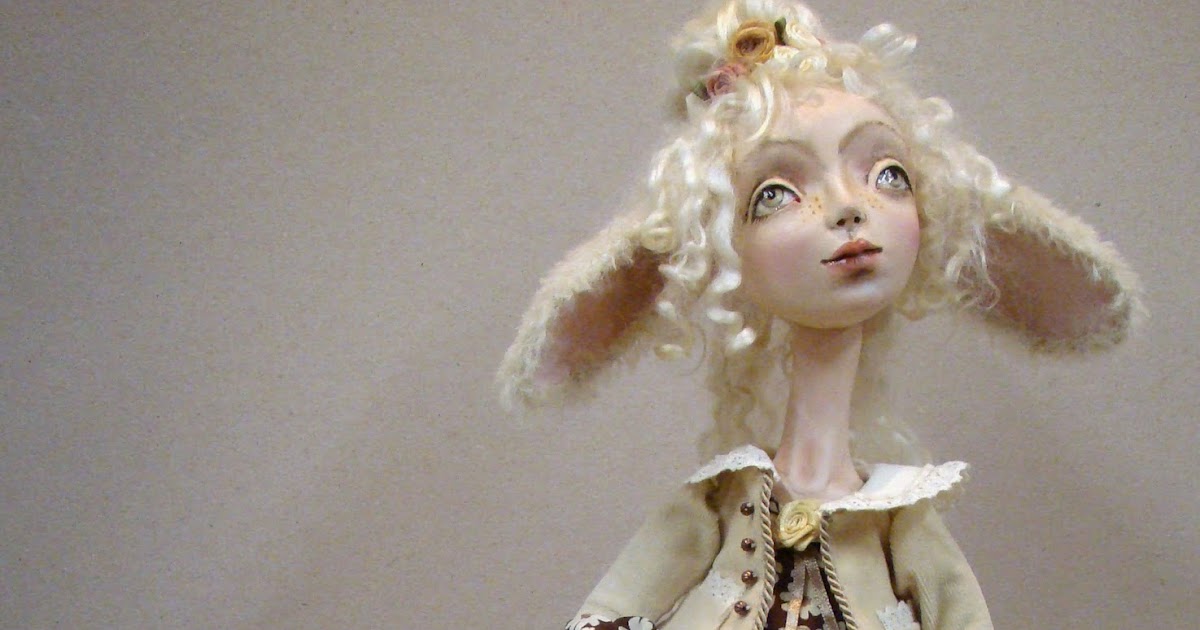 Vilm@ lėlės / dolls: Avytė / The Little Sheep